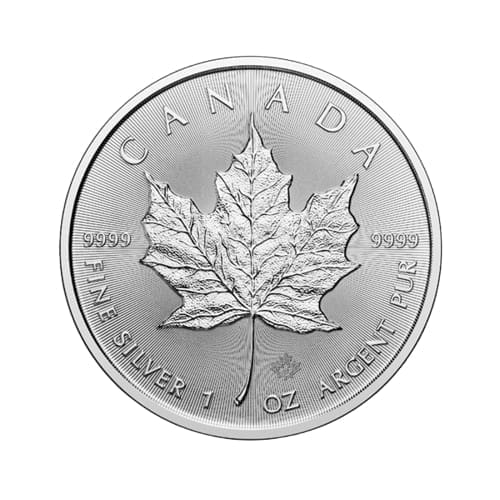 2024 Canadian 1 oz Silver Maple Leaf .9999 Fine 2024 Canadian 1 oz Silver Maple Leaf .9999 Fine